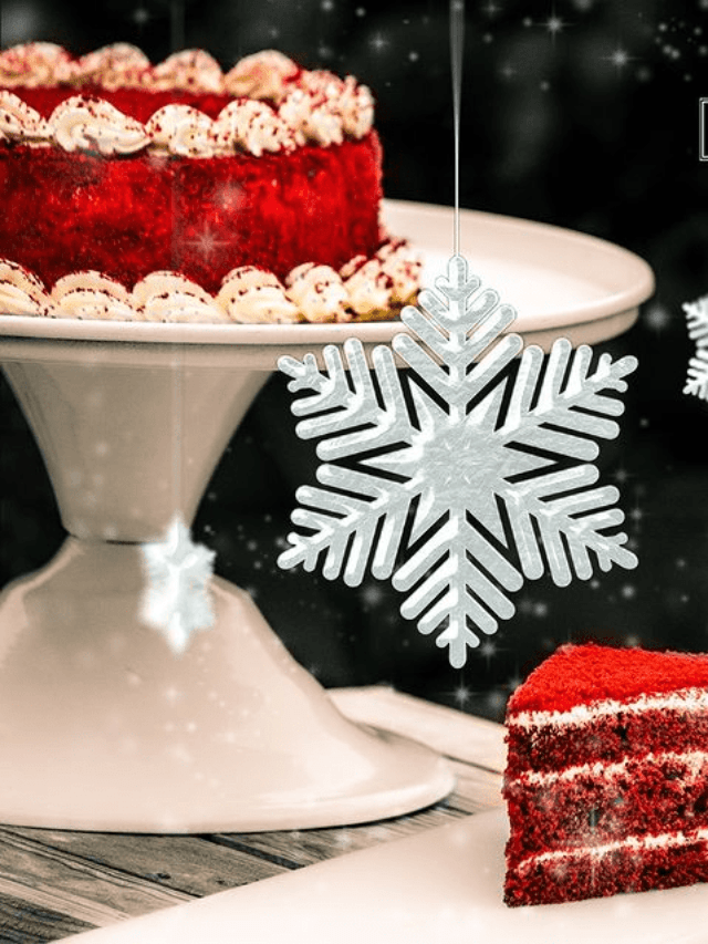 Best Red Velvet Cake Design For Anniversary - Luckys Bakery